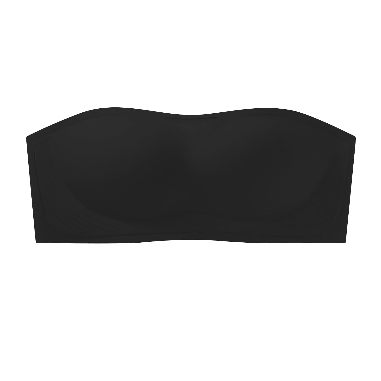 Arnsht Women's Wireless Strapless Bra Seamless Padded Bandeau Bra Non ...