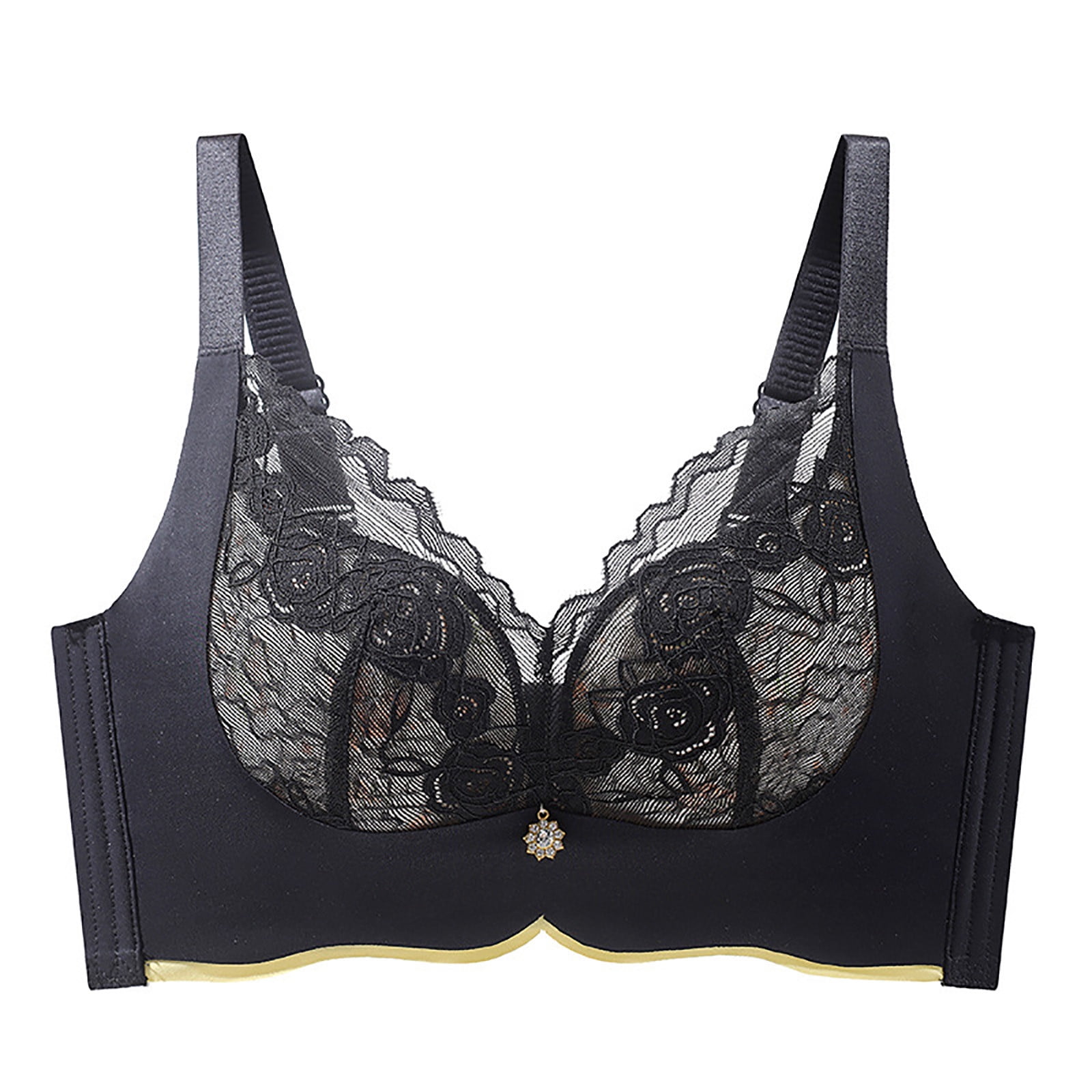 Arnsht Womens Adjustment Lift Bras No Underwire Wireless Seamless Bra Push Up Bralette Full ...