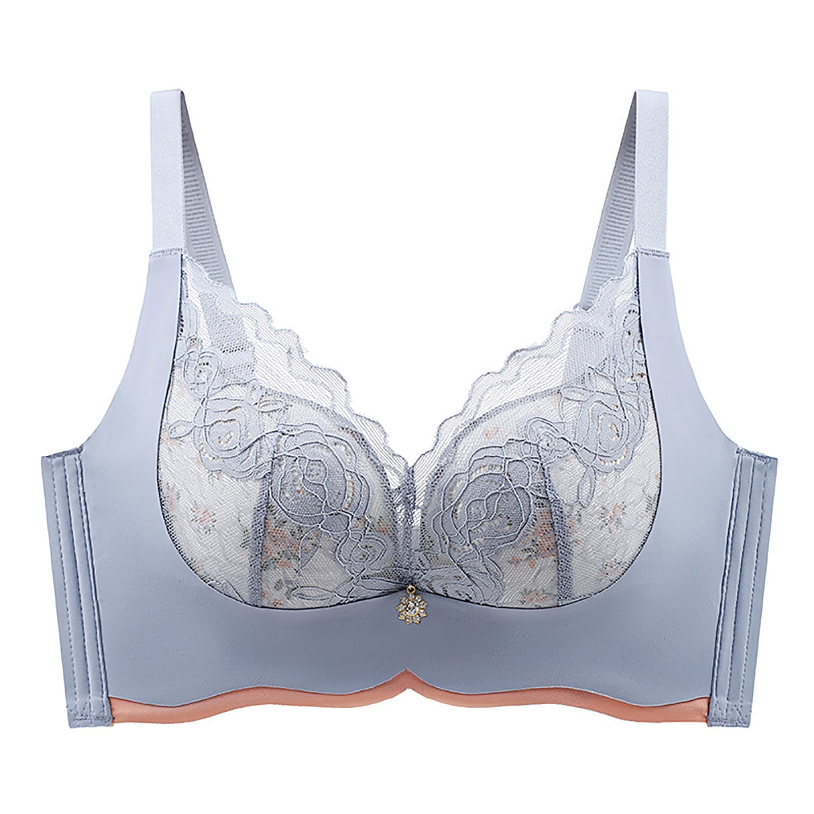 Arnsht Womens Adjustment Lift Bras No Underwire Wireless Seamless Bra Push Up Bralette Full ...