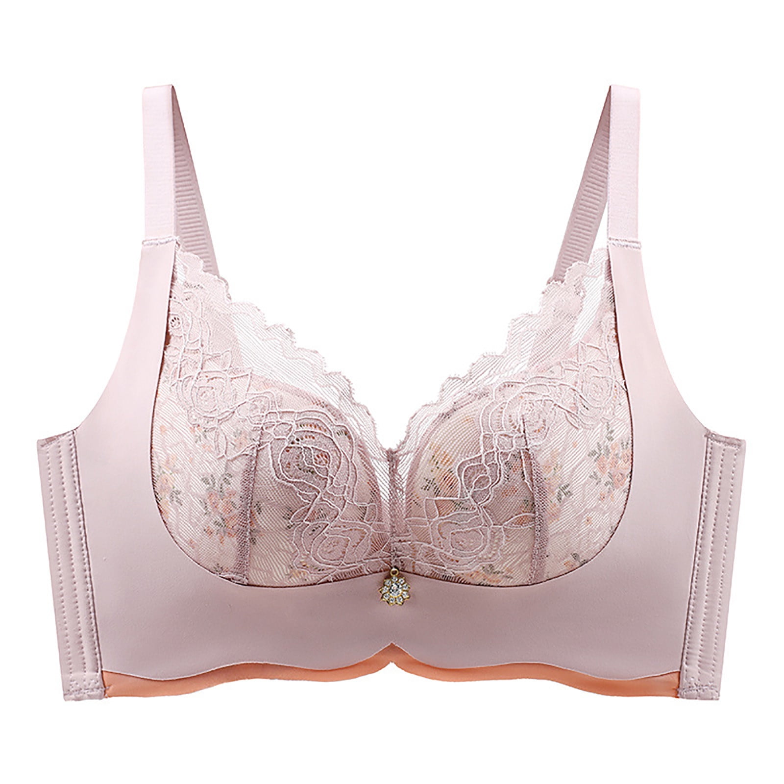 Arnsht Womens Adjustment Lift Bras No Underwire Wireless Seamless Bra Push Up Bralette Full ...