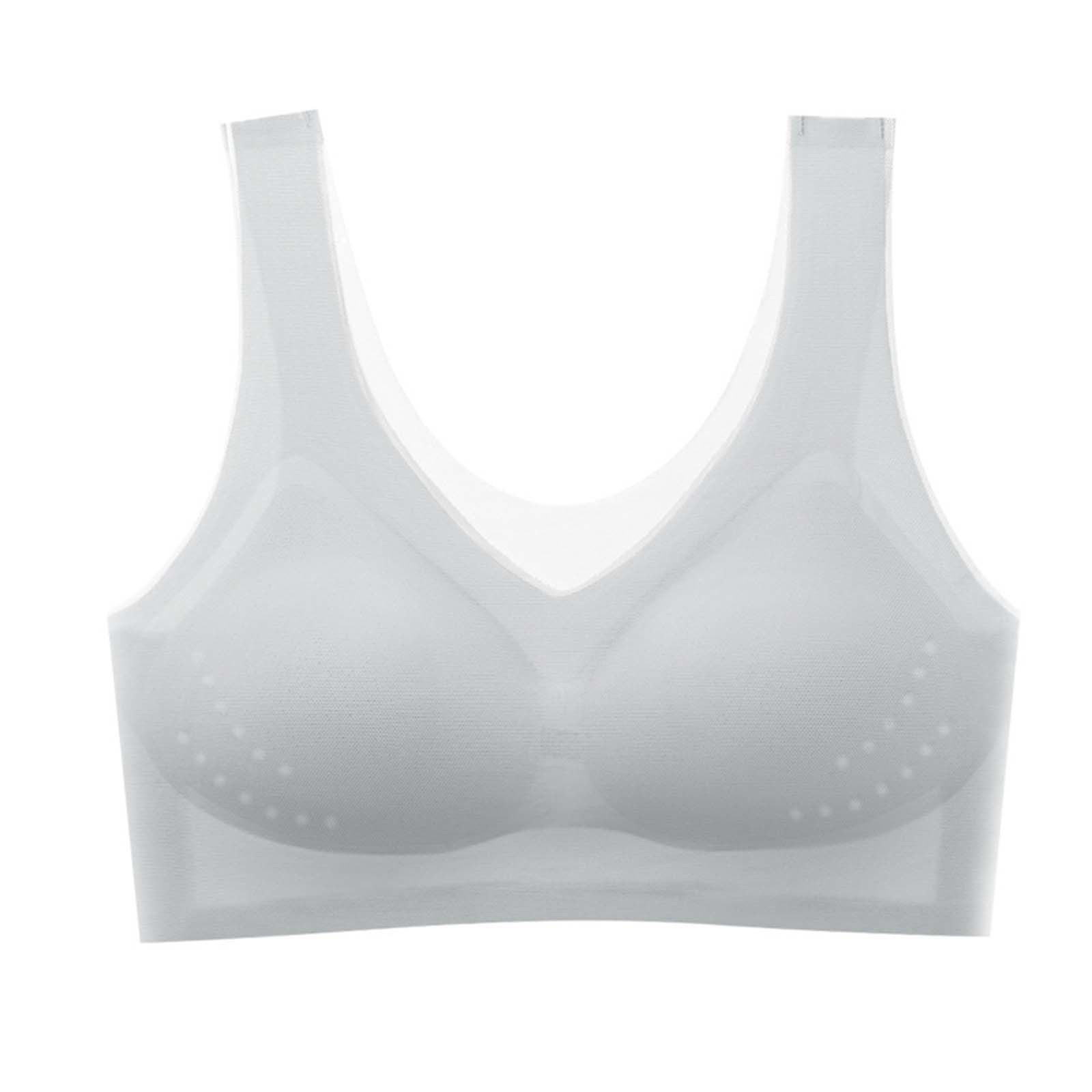 Arnsht Womens Wireless Bra No Underwire Comfort Push Up Bras V Neck ...