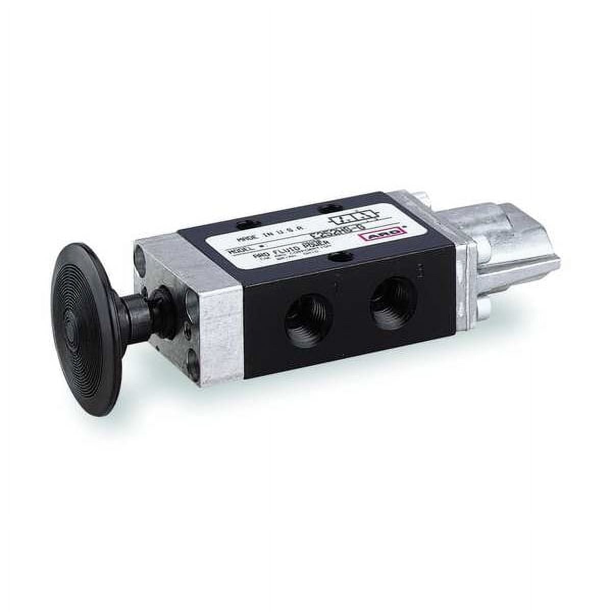 Aro Manual Air Control Valve, Button, Black E212HS - Walmart.com