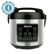 Aroma Mini Electric 3-Cup Digital Cool Touch Rice Cooker - Walmart.com