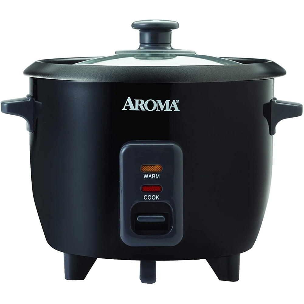 Free Shipping! Aroma Rice Cooker Steamer 6-Cup Pot Style with Removable ...