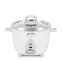 Aroma Mini Electric 3-Cup Digital Cool Touch Rice Cooker - Walmart.com