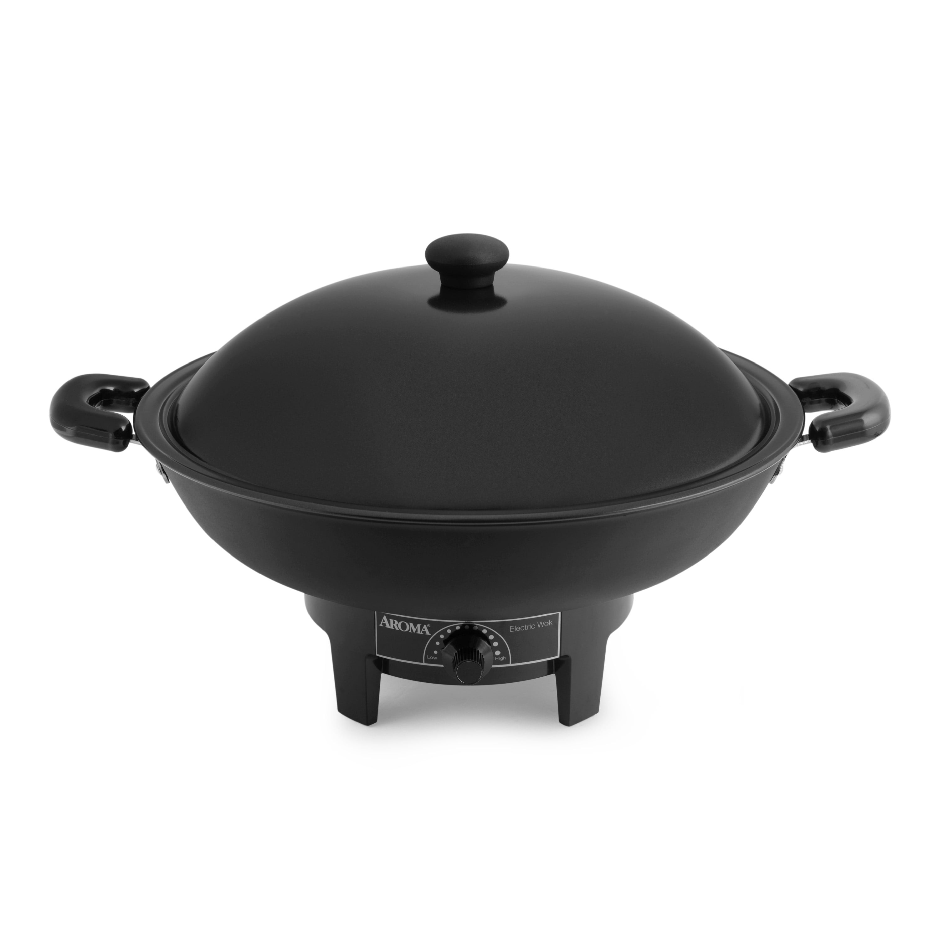 Aroma® 7 Quart Electric Wok, Black, Metal - Walmart.com