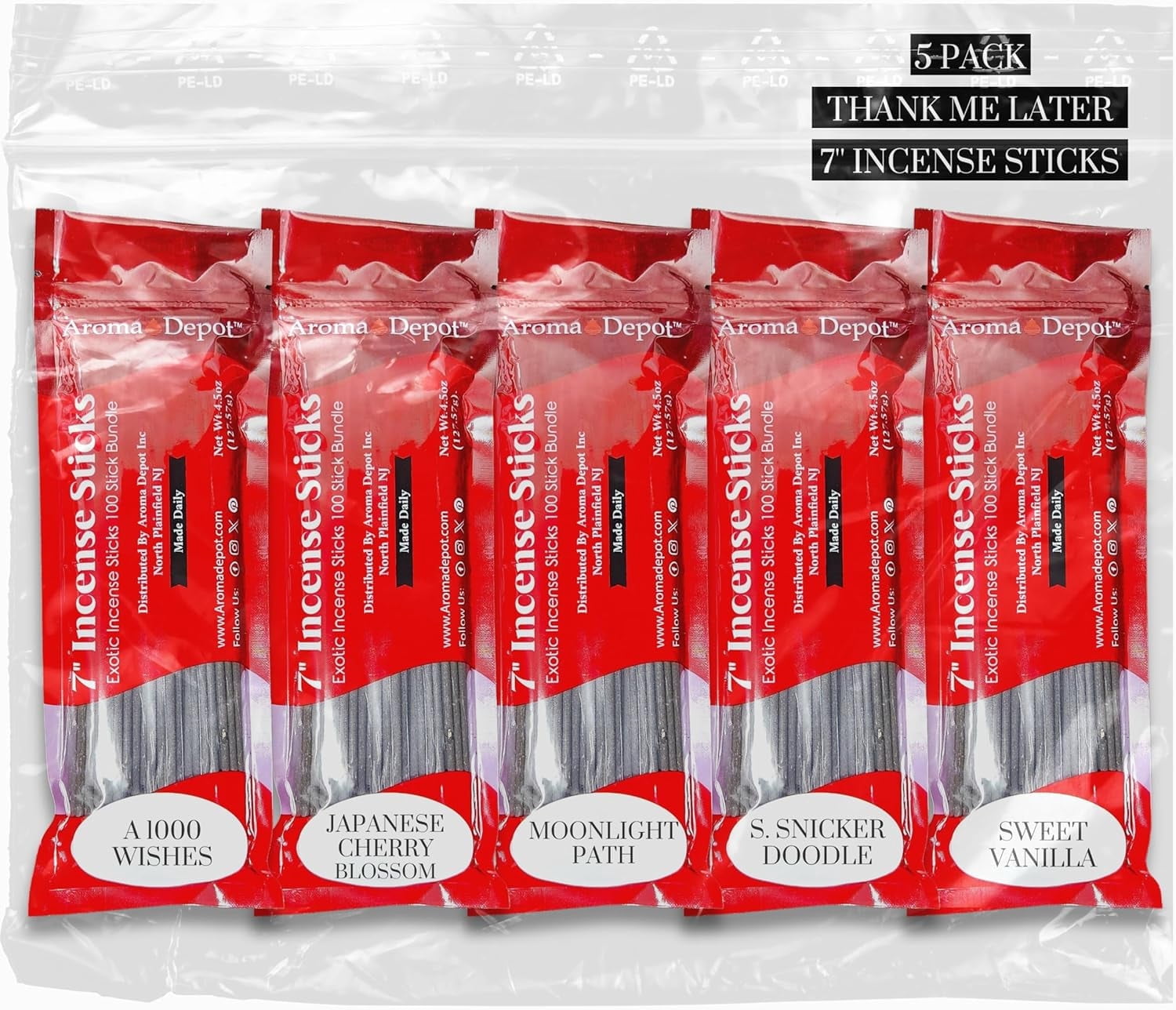 Aroma Depot 7'' Thank Me Later Variety Set – Hand-Dipped Charcoal ...