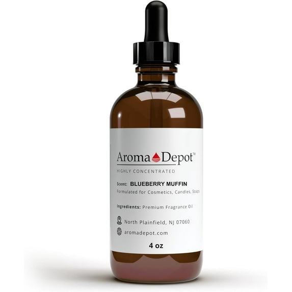 Aroma Depot Blueberry Muffin Fragrance Oil 4 fl oz Sweet Bakery Aroma ...