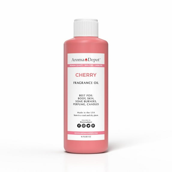 Aroma Depot Cherry 16 oz Fragrance Oil – Sweet Fruity Scented Oil for ...
