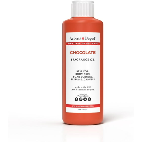 Aroma Depot Chocolate 16 oz Fragrance Oil – Sweet Dessert Scented Oil ...