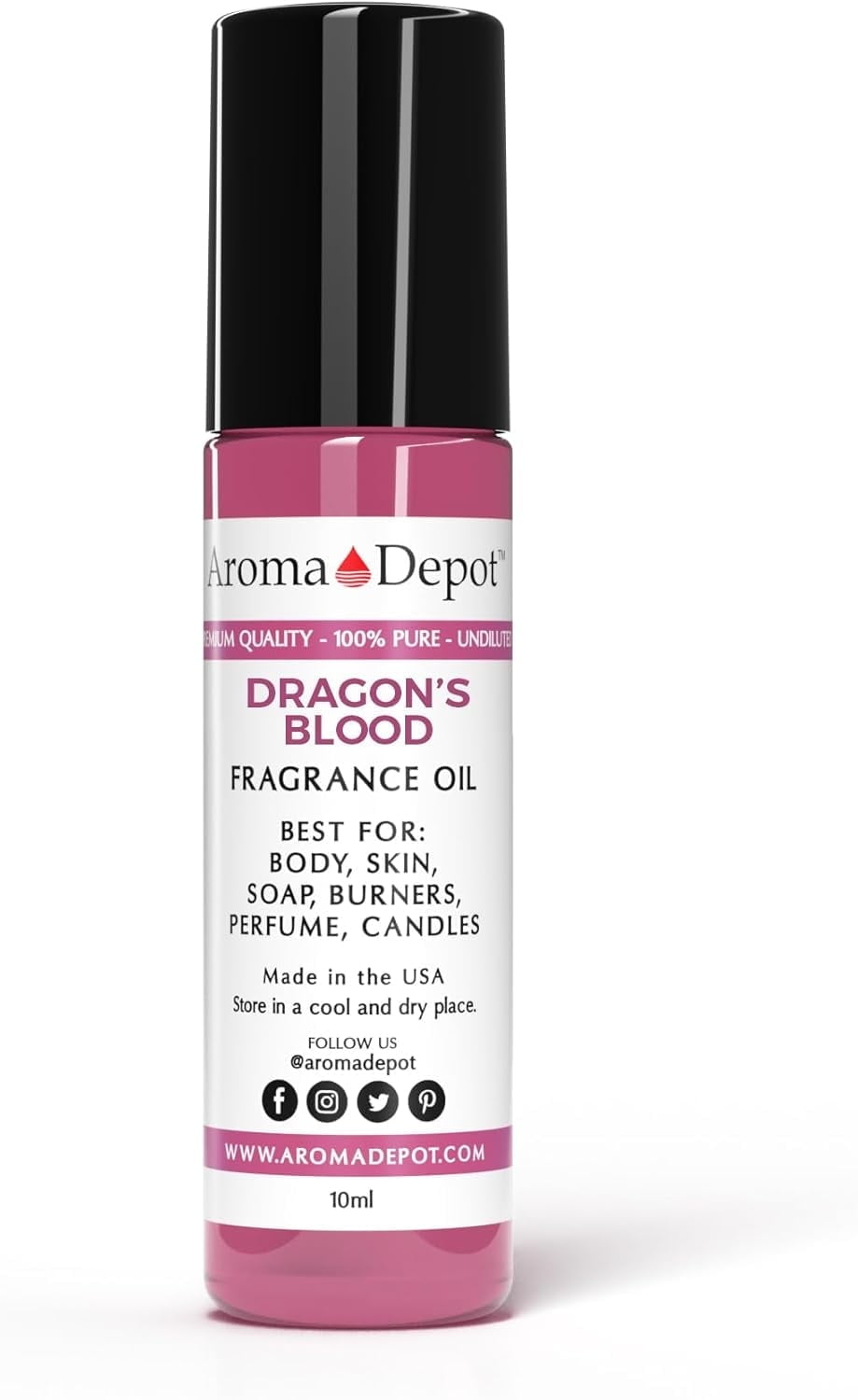 Aroma Depot Dragon Blood Perfume Body Oil Roll-On, 10 ml, Personal ...