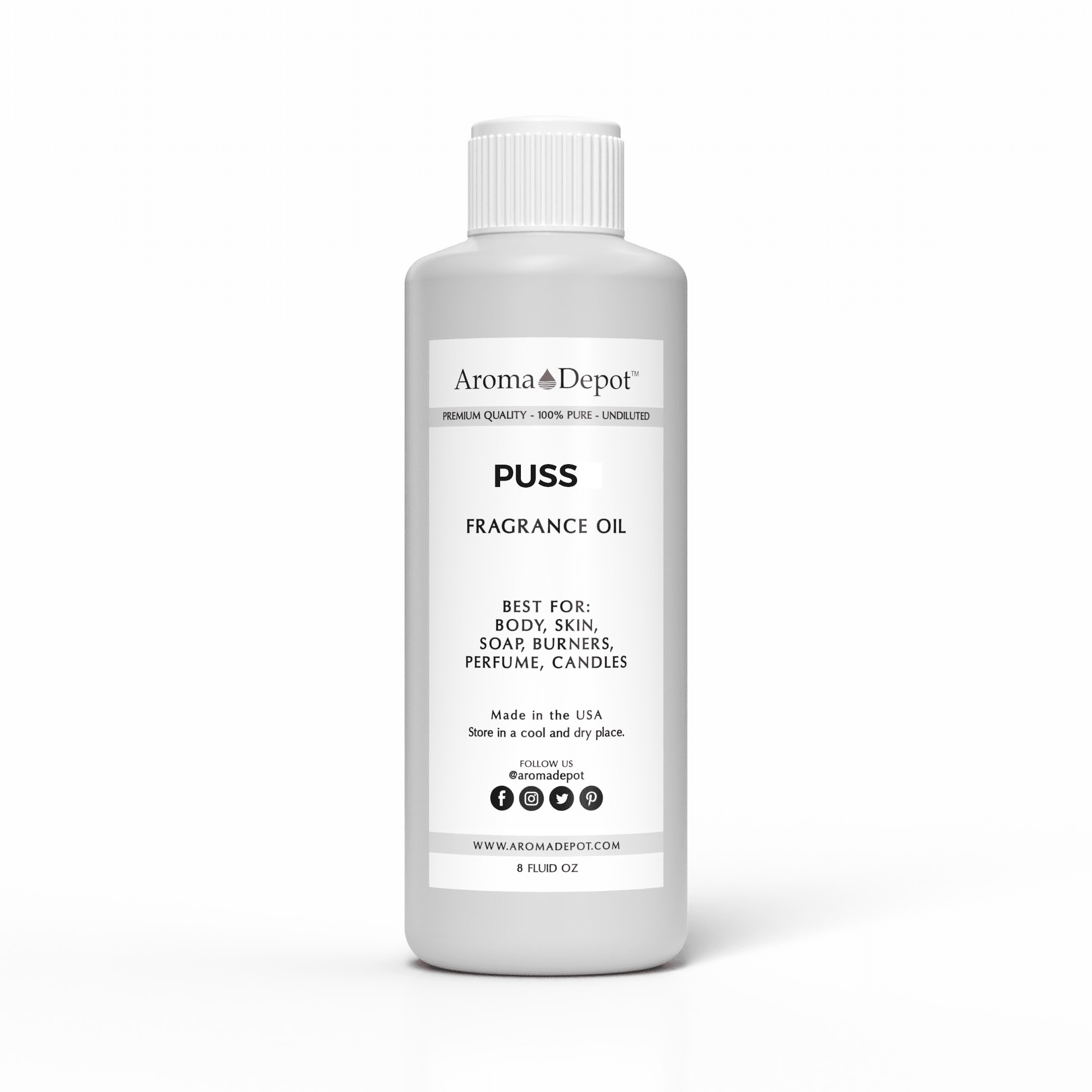 Aroma Depot Pussy Cat Type Fragrance Oil 8 Fl Oz Sweet Fruity Floral