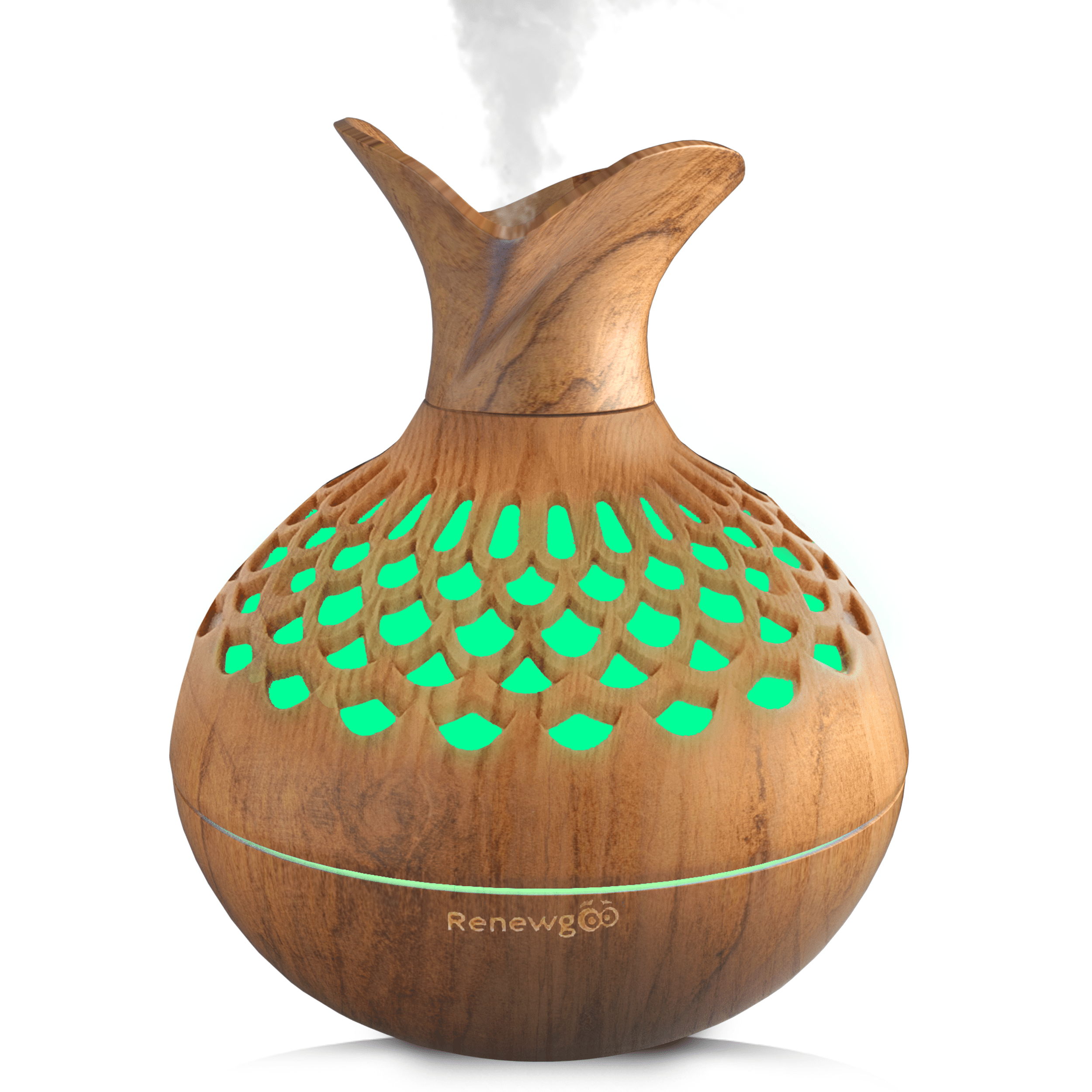 Aroma Diffuser for Essential Oils, Ultrasonic Aromatherapy Flower Oil ...