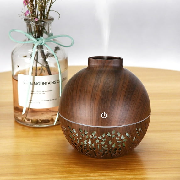 Aroma Oil Diffuser LED Aroma Aromatherapy Humidifier Ideal Winter Gift ...
