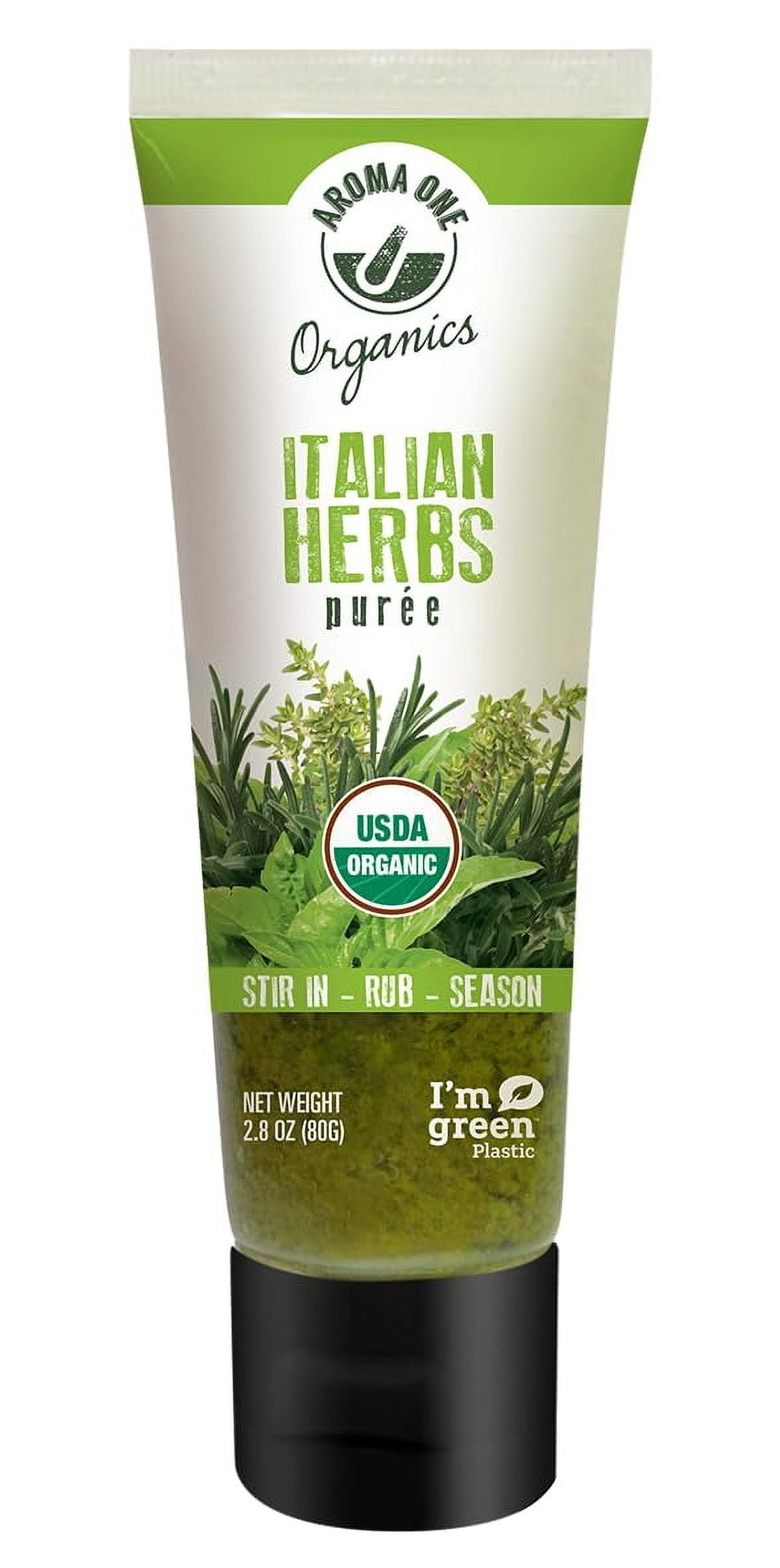 Aroma One MQH2 Italian Herbs Puree Paste - Organic Herb Concentrate for Cooking, Seasoning ...