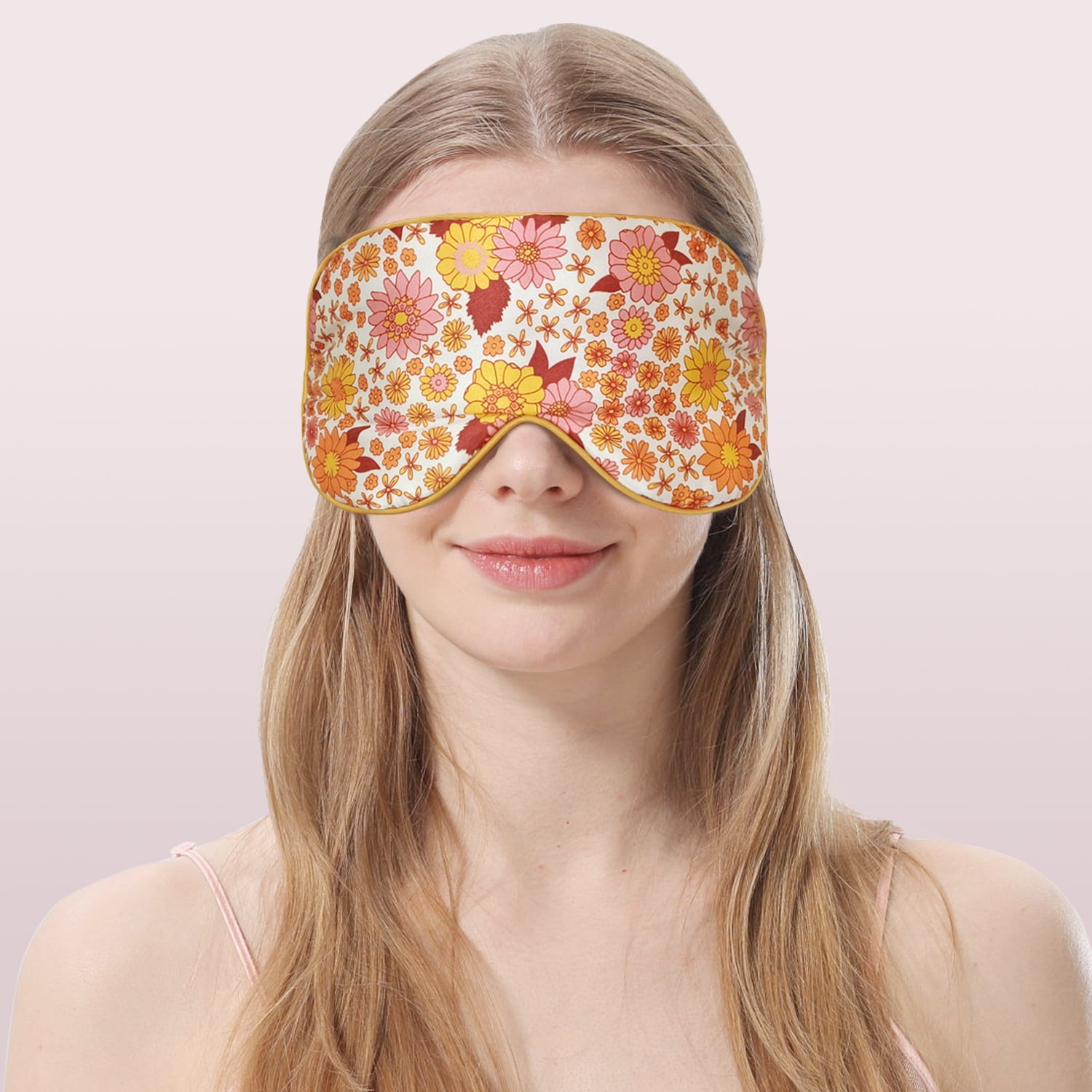 Aroma Season Silky Sleep Mask, Blackout, Lightweight, Blindfold for ...