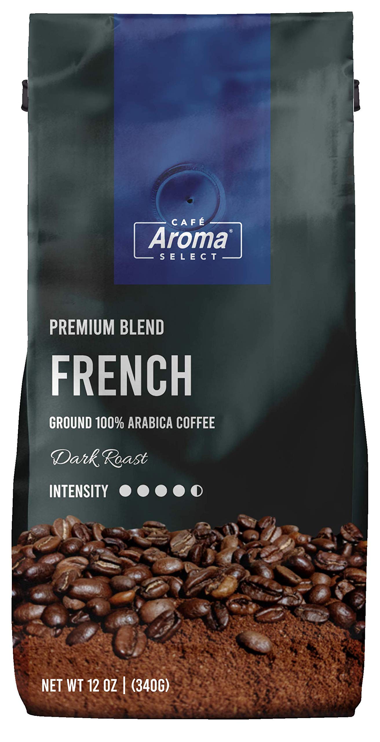 Great Value 100% Arabica French Dark Roast Ground Coffee Pods, 12 Ct ...