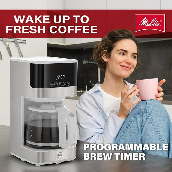 Aroma Tocco Glass Drip Coffee Maker | Programmable Coffee Machine ...