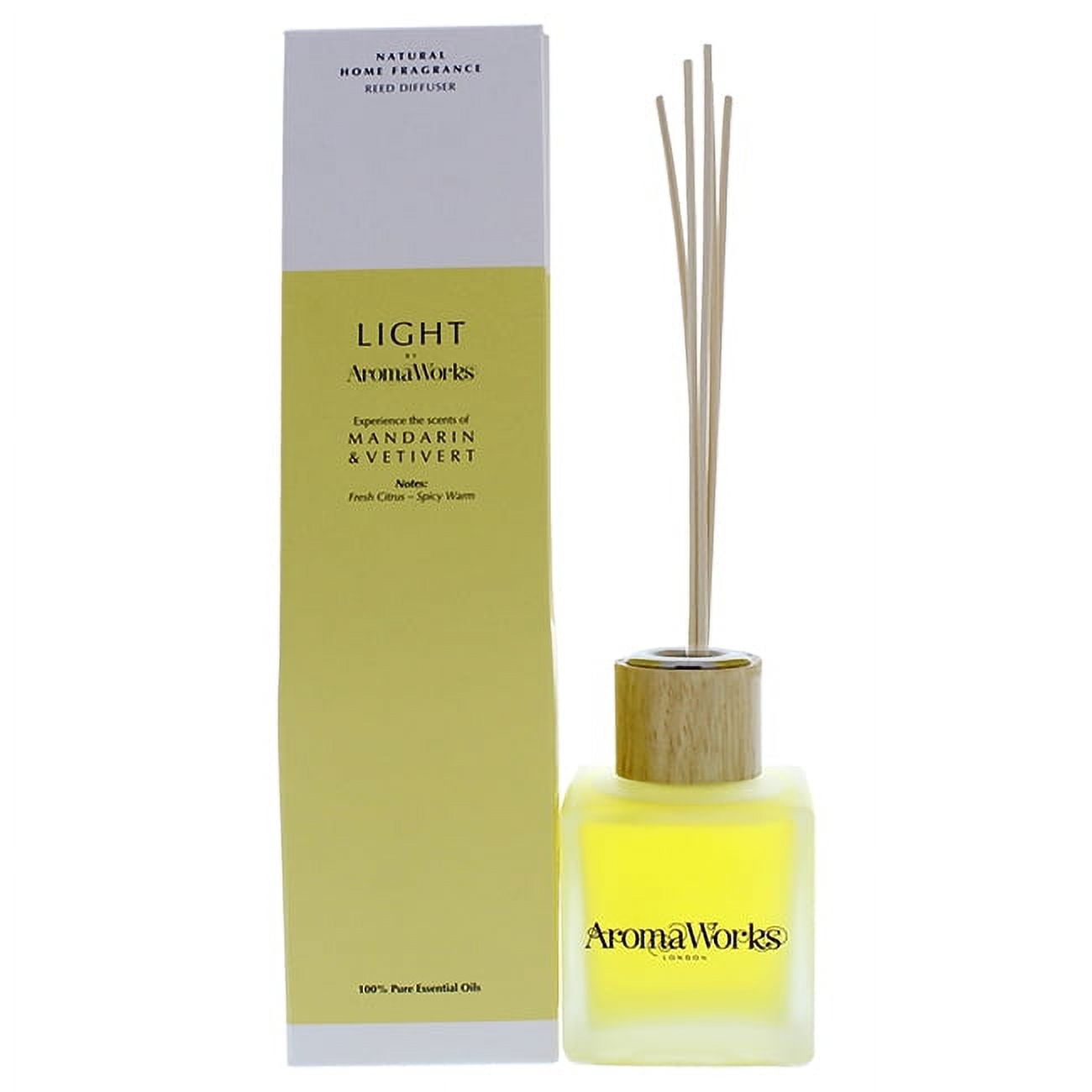 Aromaworks Light Reed Diffuser Mandarin And Vetivert 3 4 Oz