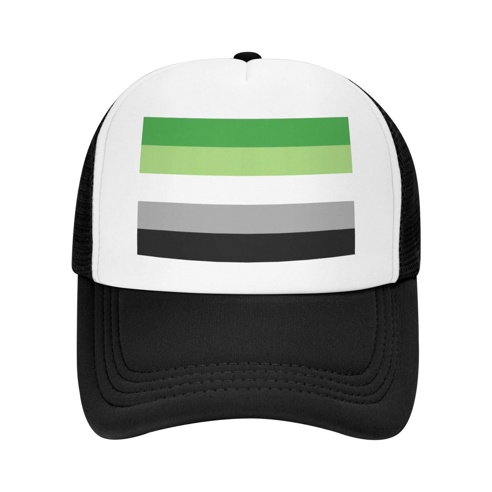 Aromantic Pride Flag Hats for Men Women Mesh Baseball Cap Adjustable ...
