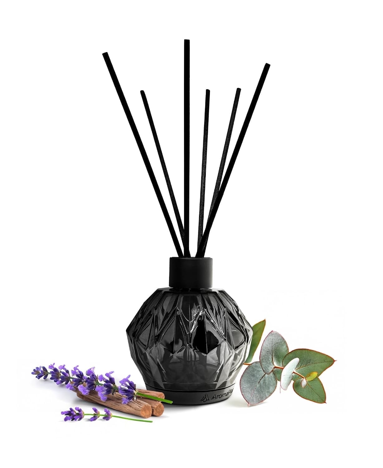 AromaPlan Minty Eucalyptus Reed Diffuser, 8.45 fl oz (250ml) - Luxury ...