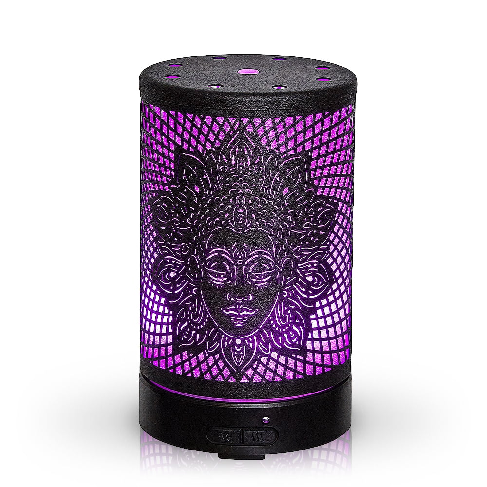 Aromar 100 mL Ultrasonic Metal Medusa Essential Oil and Scented Oil ...
