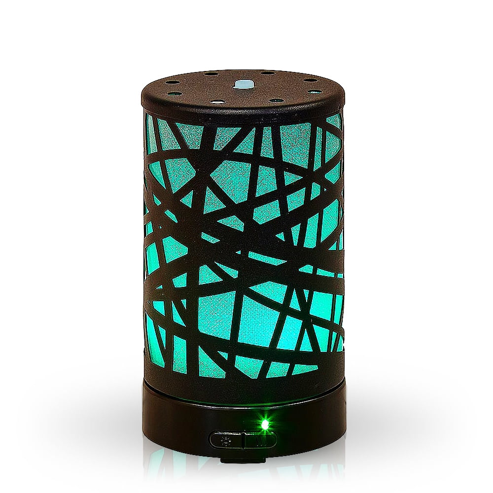 Aromar 100 mL Ultrasonic Metal Spectrum Essential Oil and Scented Oil ...