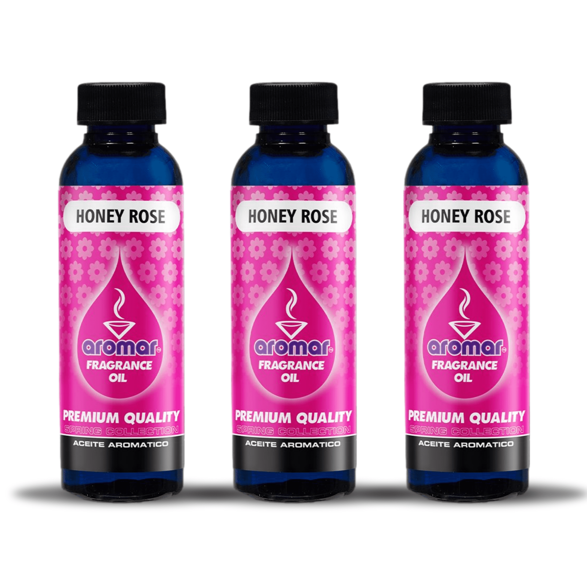 Aromar Aromatic Oil 2oz - Honey Rose x 3 - Walmart.com