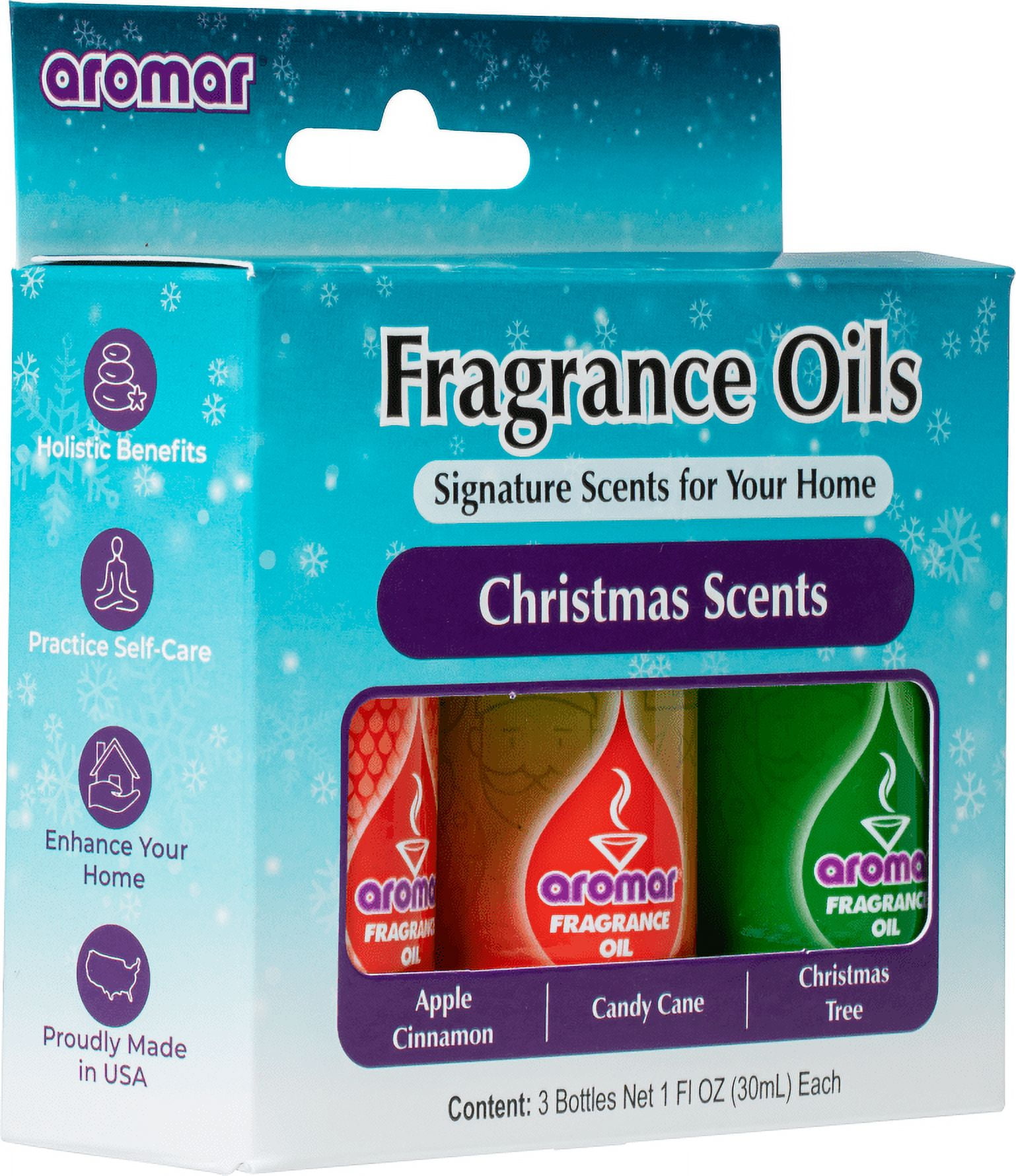 Aromar Signature Scents Aromatic Fragrance Oils, 1 oz. (Christmas ...