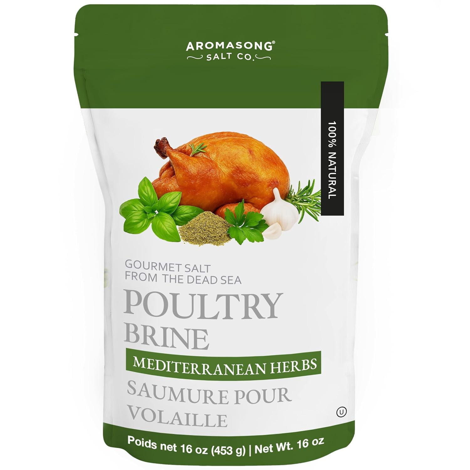 Aromasong Mediterranean Dead Sea Turkey Brine – 1 LB – All-Natural Wet ...