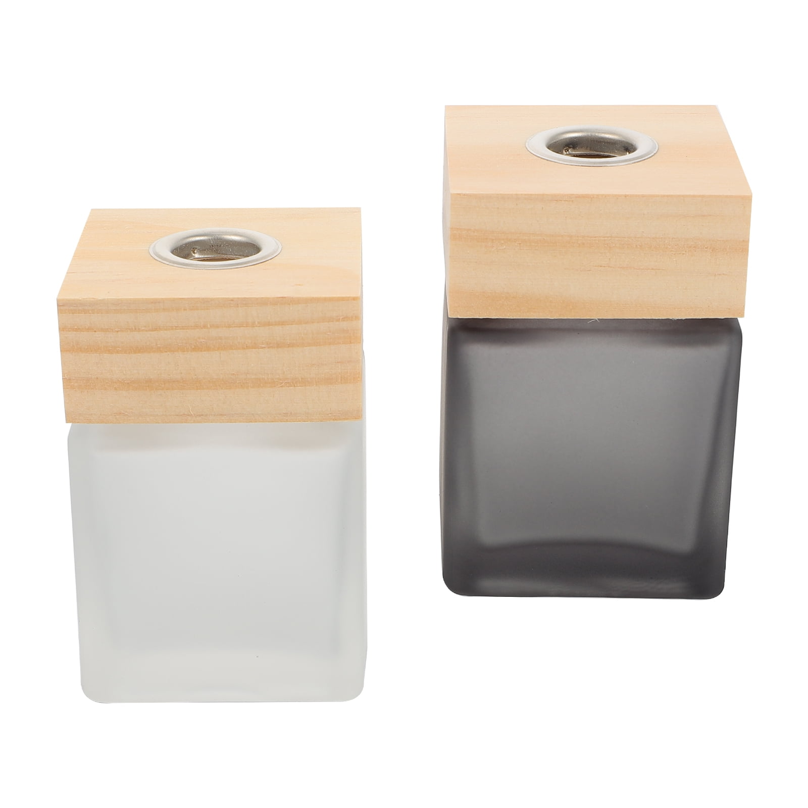 Aromatherapy Bottle Square Essential Oil Home Scent Diffuser Empty ...