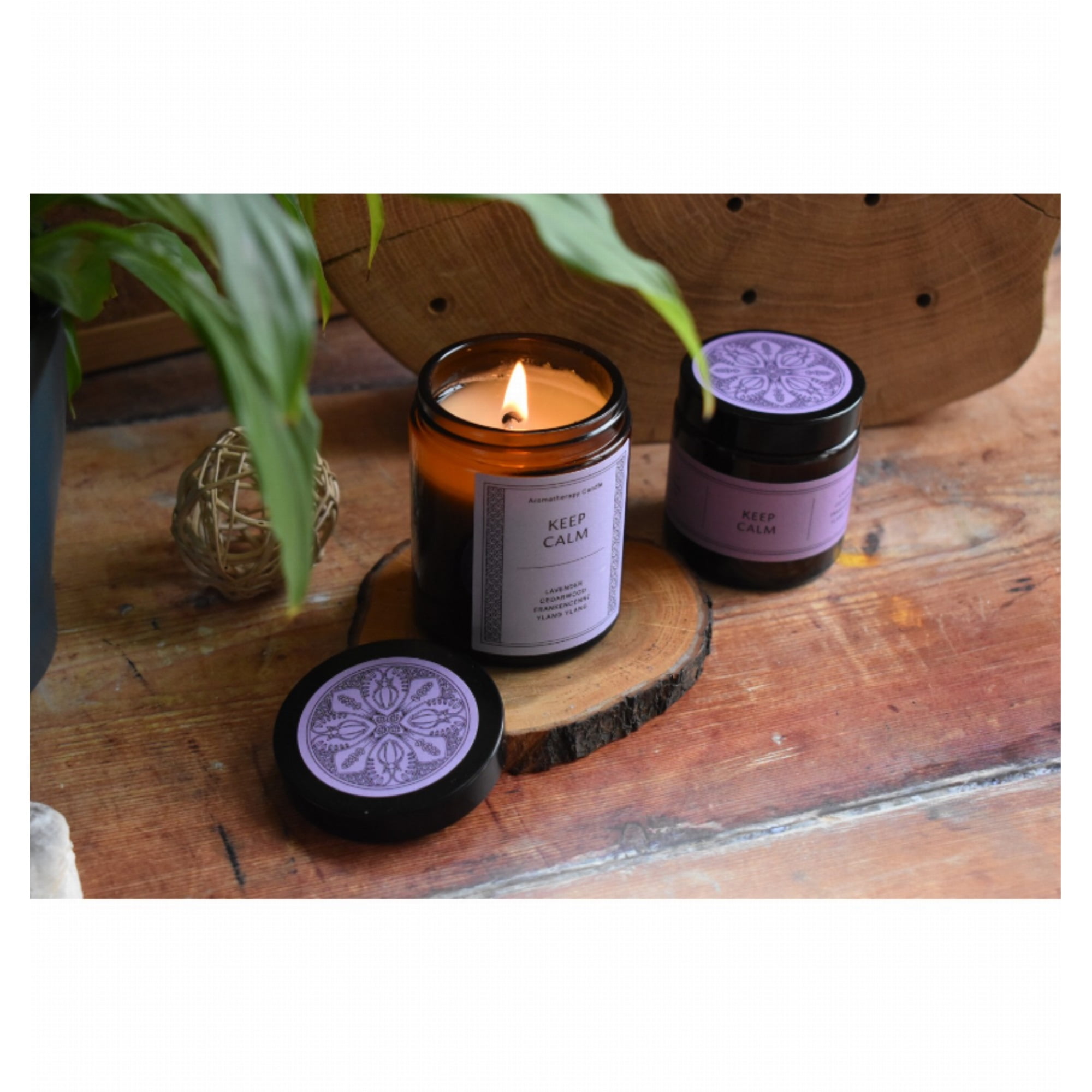 Aromatherapy Candle "Keep Calm" - Walmart.com