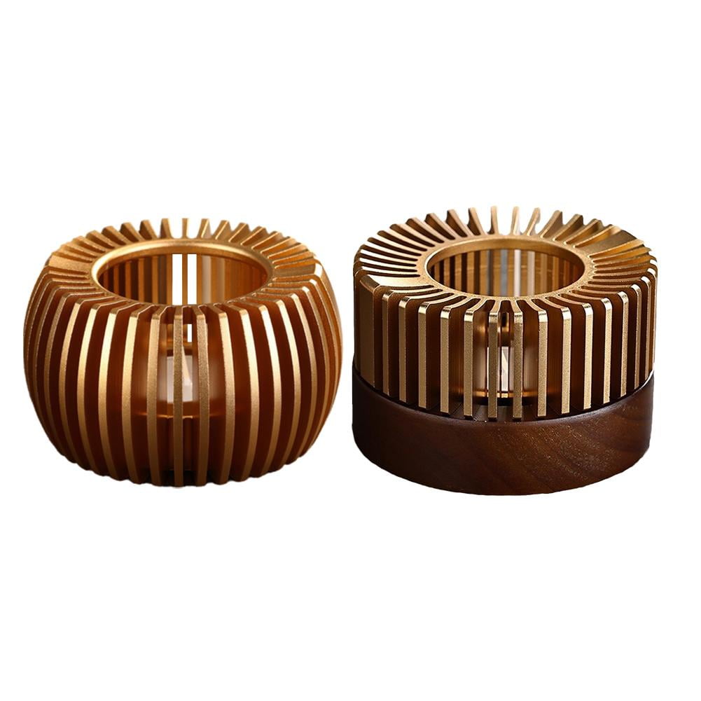 Aromatherapy Diffuser' 2 in 1 Wood Metal Candle Cooking Stove Chinese ...