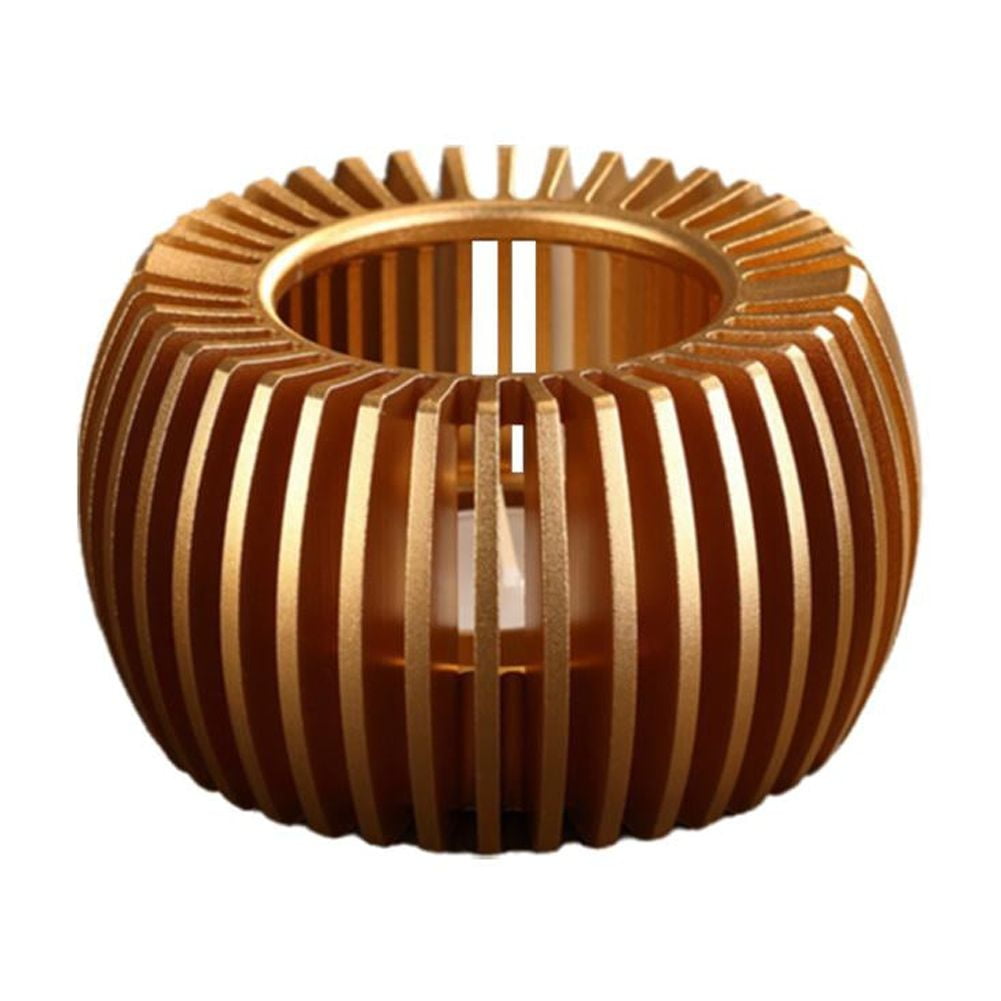 Aromatherapy Diffuser, 2 in 1 Wood Metal Candle Cooking Tea Stove New ...