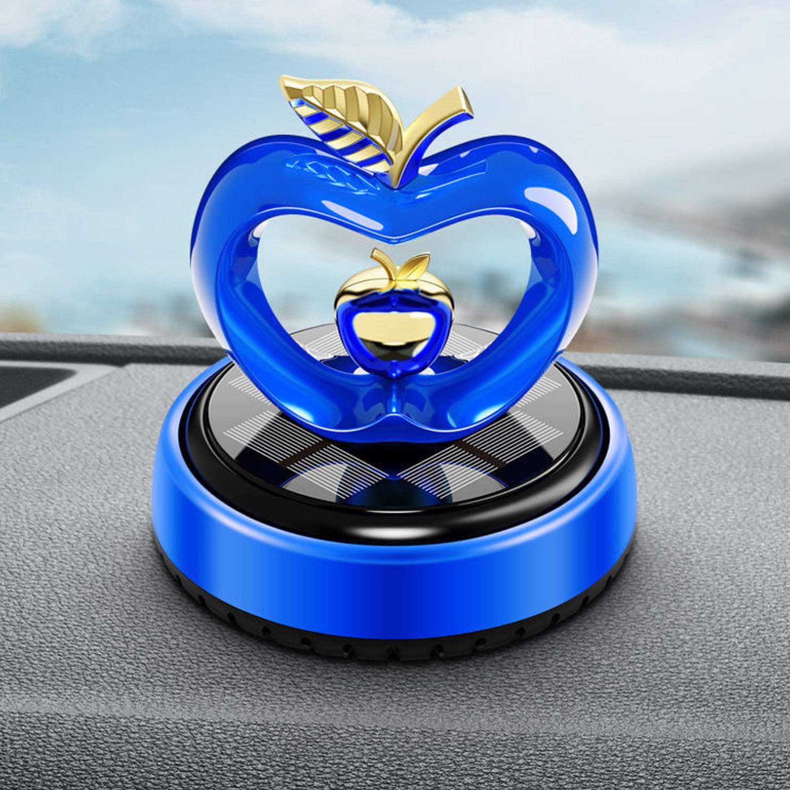 Aromatherapy Diffuser Deals! HBBKVI New Car Ornaments Solar Rotating ...