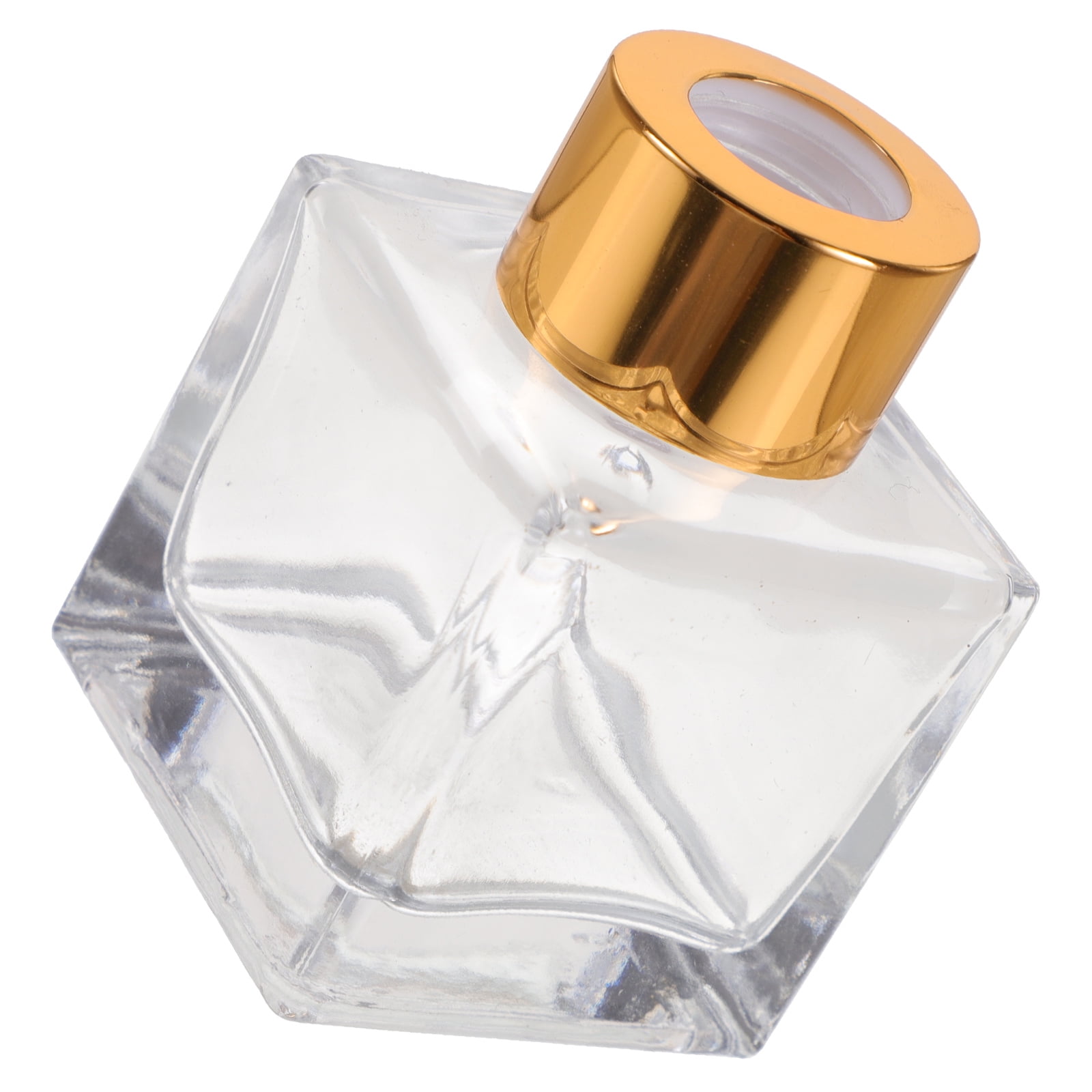 Aromatherapy Essential Oil Bottle Refillable Fragrance Container (White ...