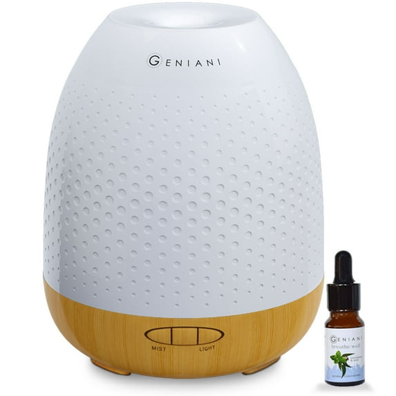 Aromatherapy Essential Oil Diffuser and Aroma Oil Set - Ultrasonic Cool ...