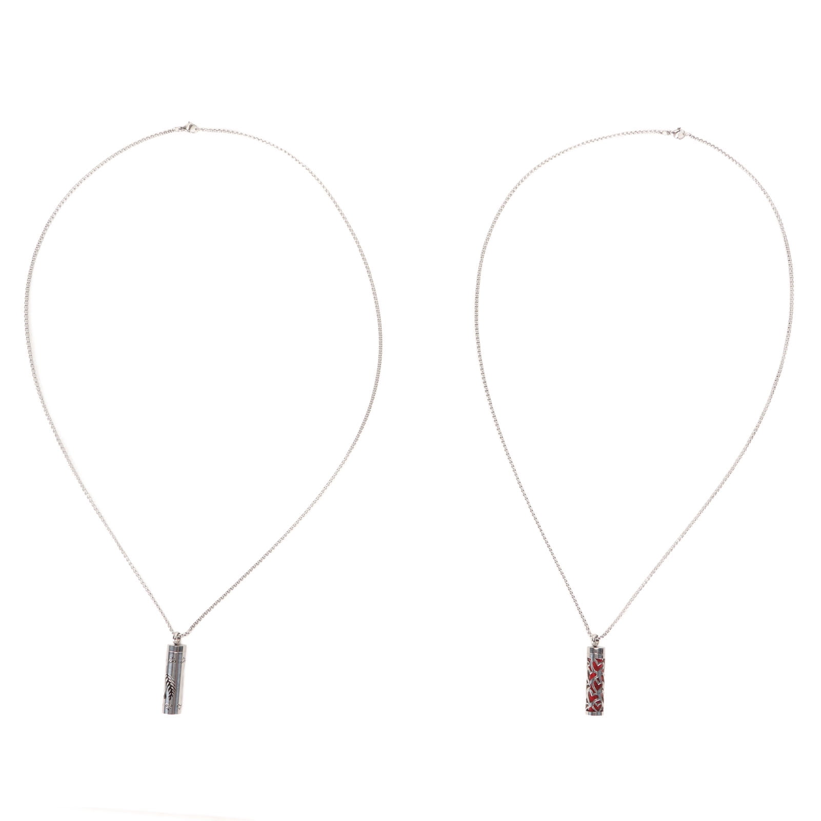 Aromatherapy Necklaces Stainless Steel Stress Relief Essential Oil ...