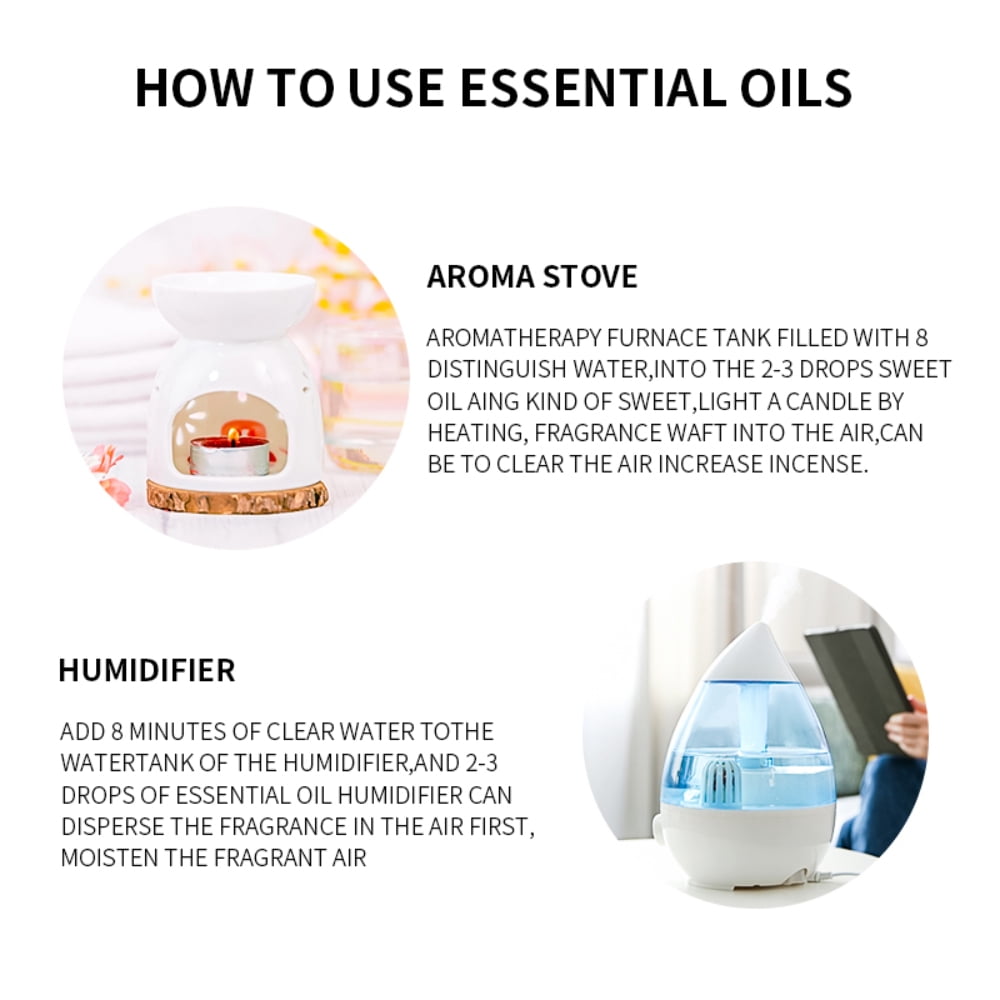 Aromatherapy Oil Kit with Water-Soluble Essential Oils & Customizable ...