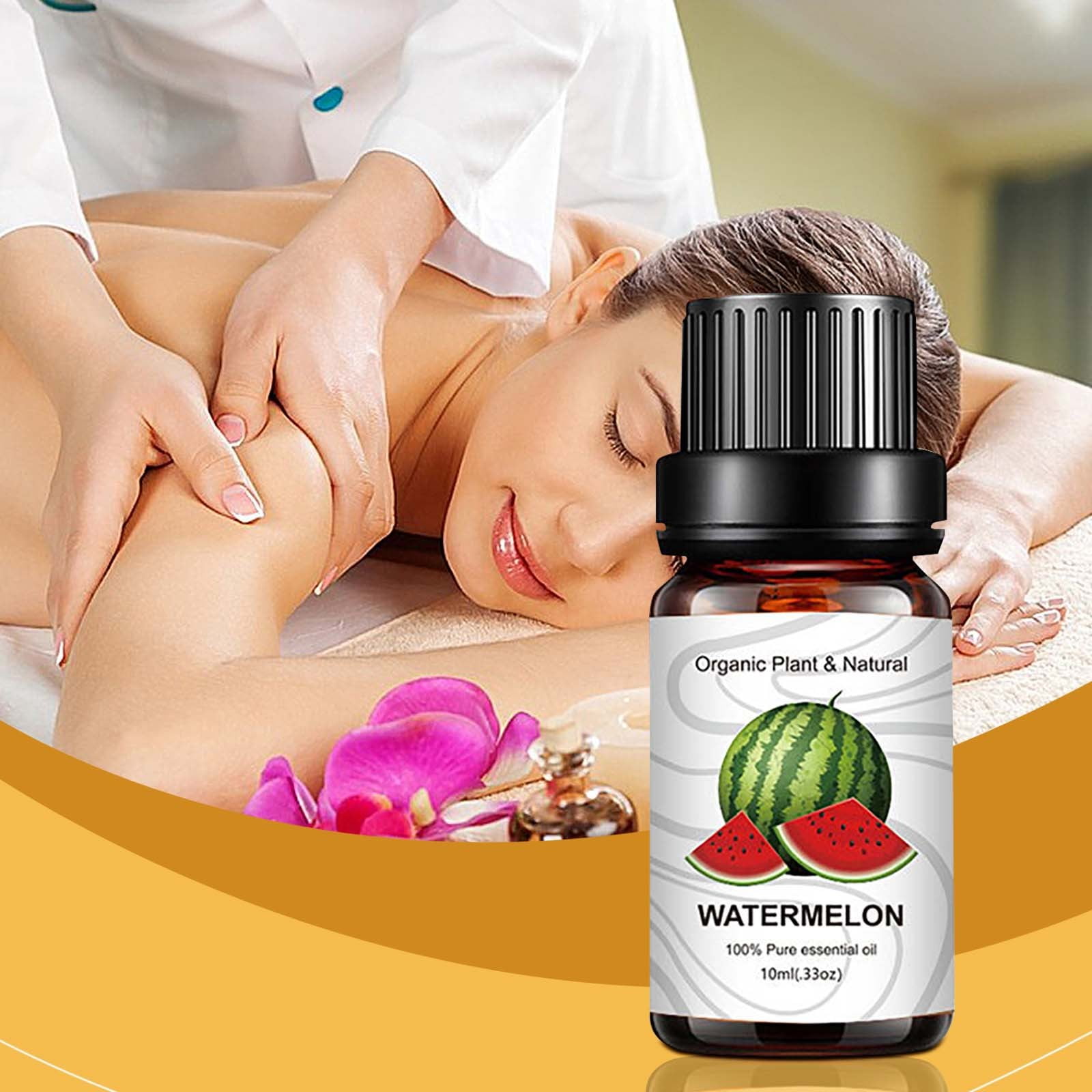 Aromatherapy Relieve Fatigue Oil, Watermelon Fruit Flavored Essential Oil for Breathing, 10ml ...