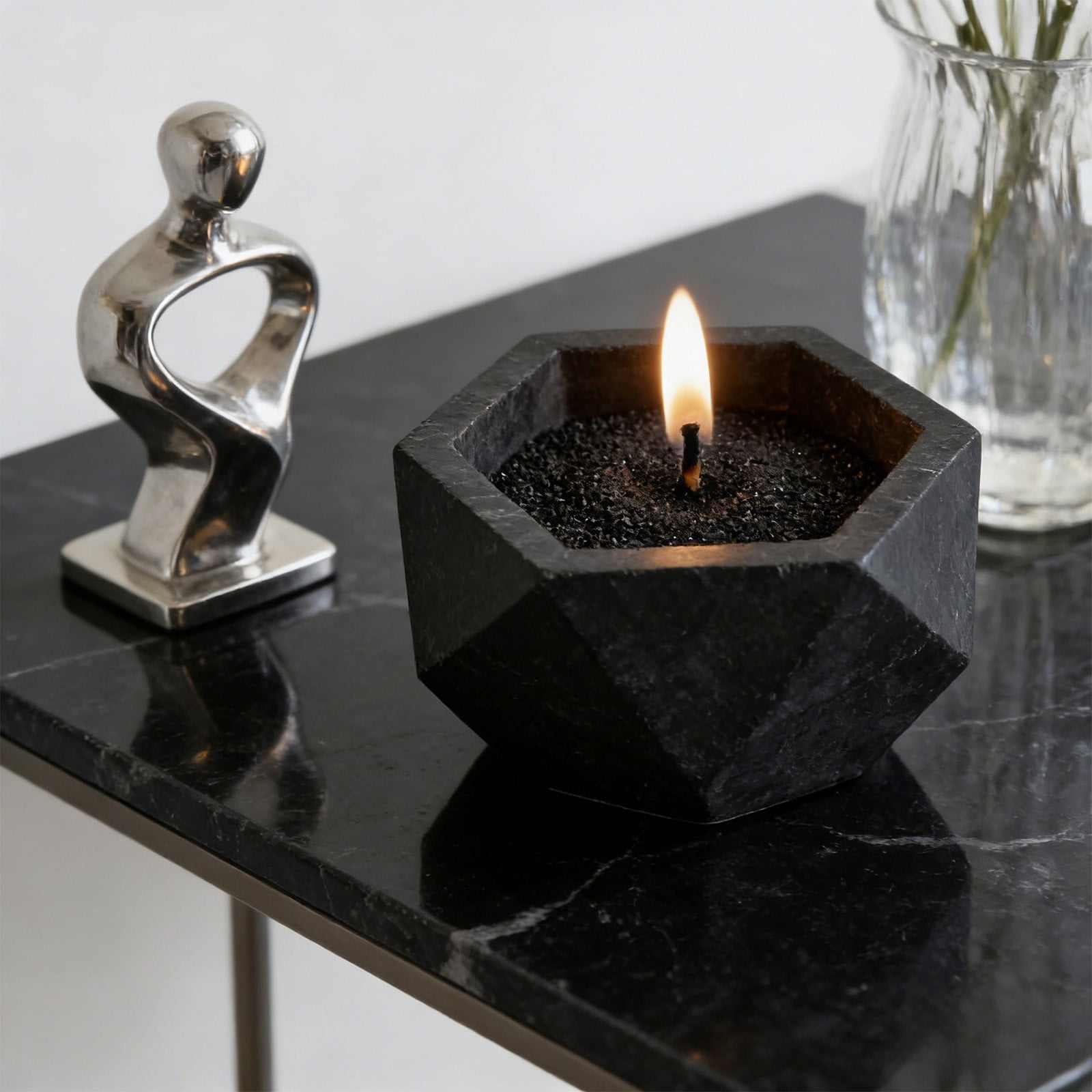 Aromatherapy Sand Wax Candle - DIY Refillable Candle for Clean Burning ...