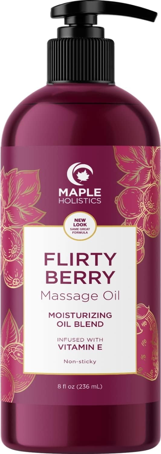 Aromatherapy Sensual Massage Oil For Couples Maple Holistics Berry