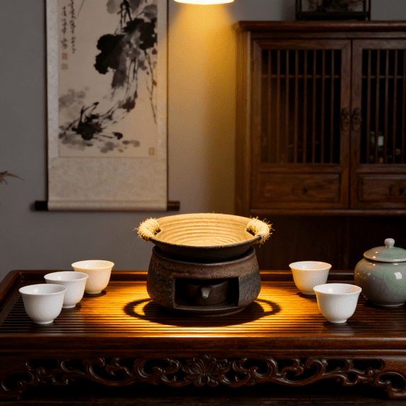 Aromatherapy Tea Warmer, Handmade Ceramic Essential Oil & Wax Melts ...