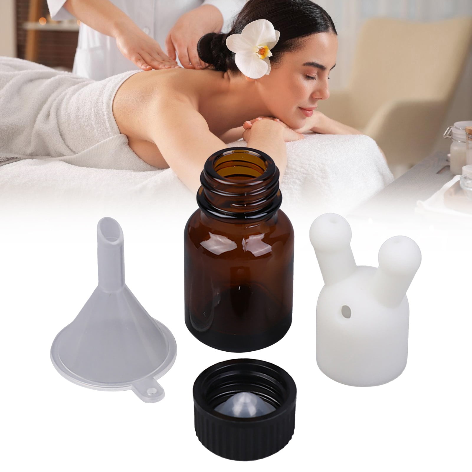Aromatherapy nasal device essential oil inhaler set (nasal suction head ...