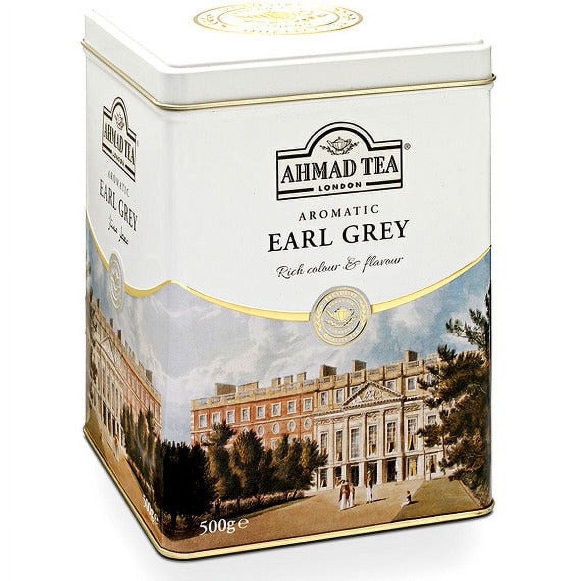 Aromatic Earl Grey Black Tea | 17.6 oz Tin | Ahmad Tea - Walmart.com