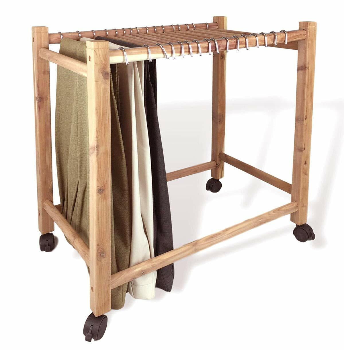 Aromatic Red Cedar Pant Trolley/Trouser Rack (16 H - Walmart.com