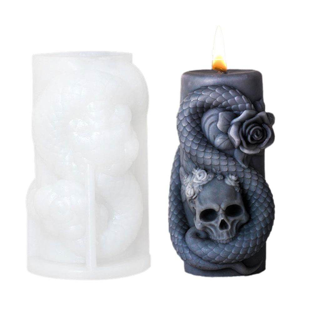 Aromatic Snake Mold for Candles - Safe Silicone, Easy Pouring, DIY ...