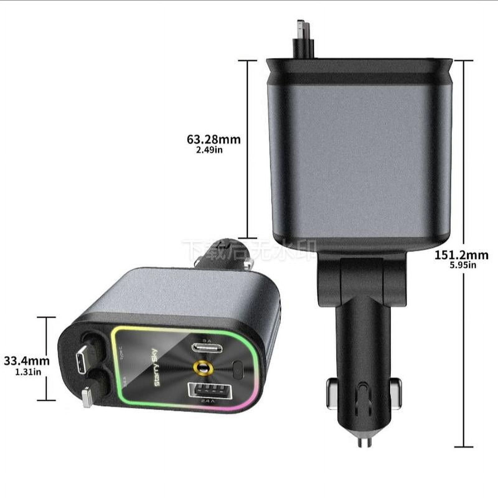 Aromatic Starlight In Roof Retractable Charger with Lightning Cable ...