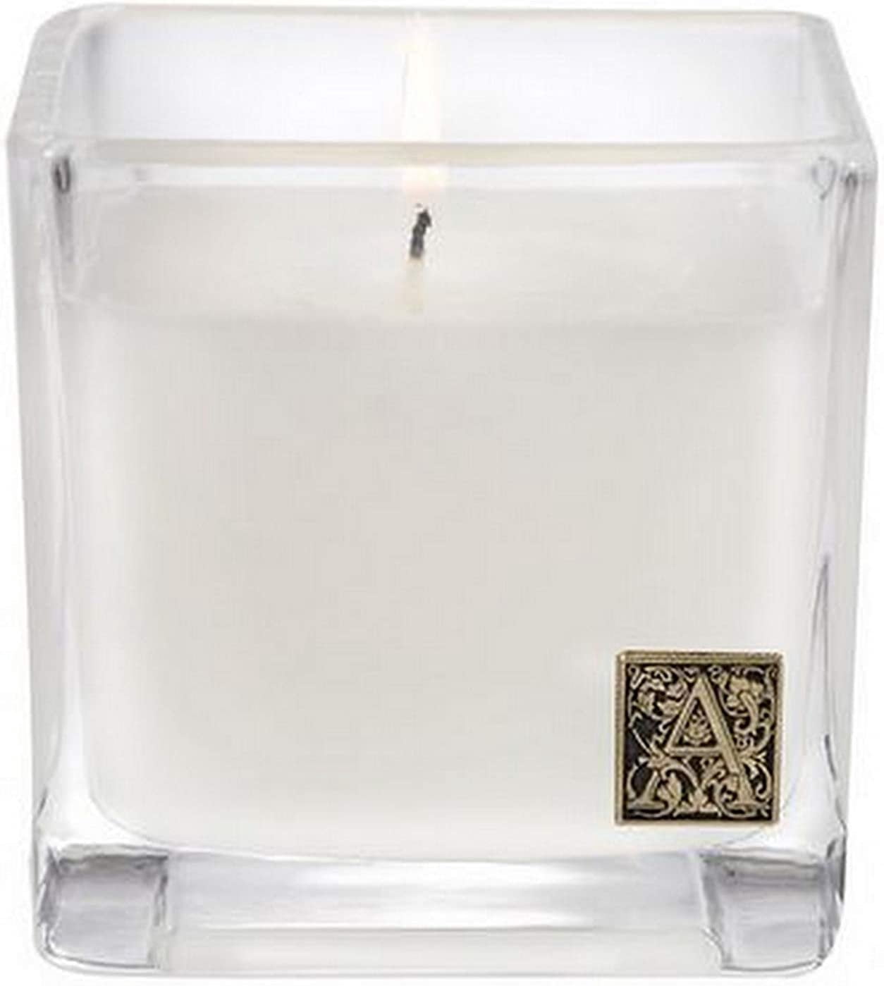 Aromatique The Smell of Spring Glass Cube 12 oz Scented Candle with ...