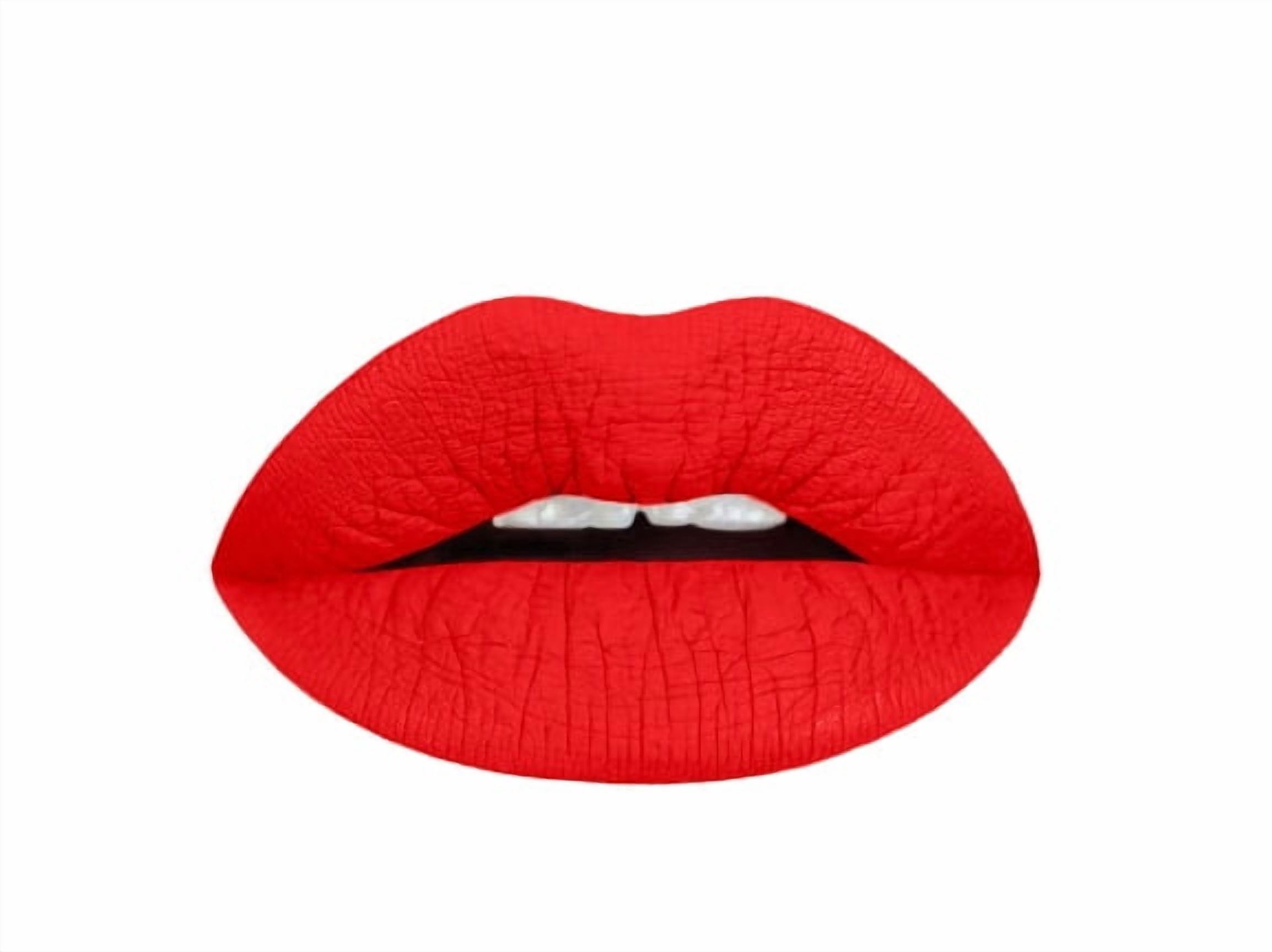 Aromi Bright Red Liquid Lipstick | Vibrant Red Lip Color with Matte ...